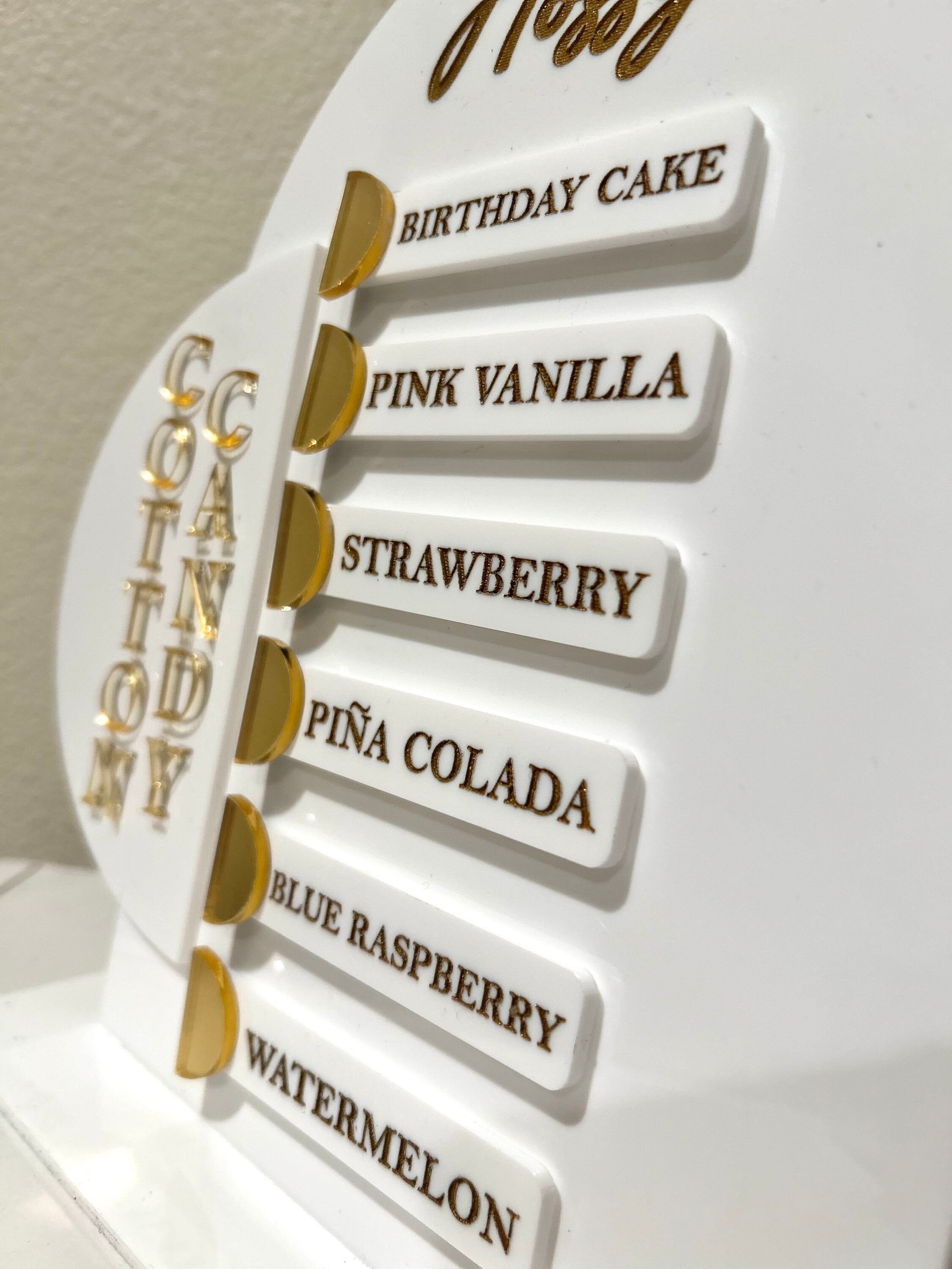 Interchangeable Menu Sign, Magnetic Business Menu Sign - Etsy