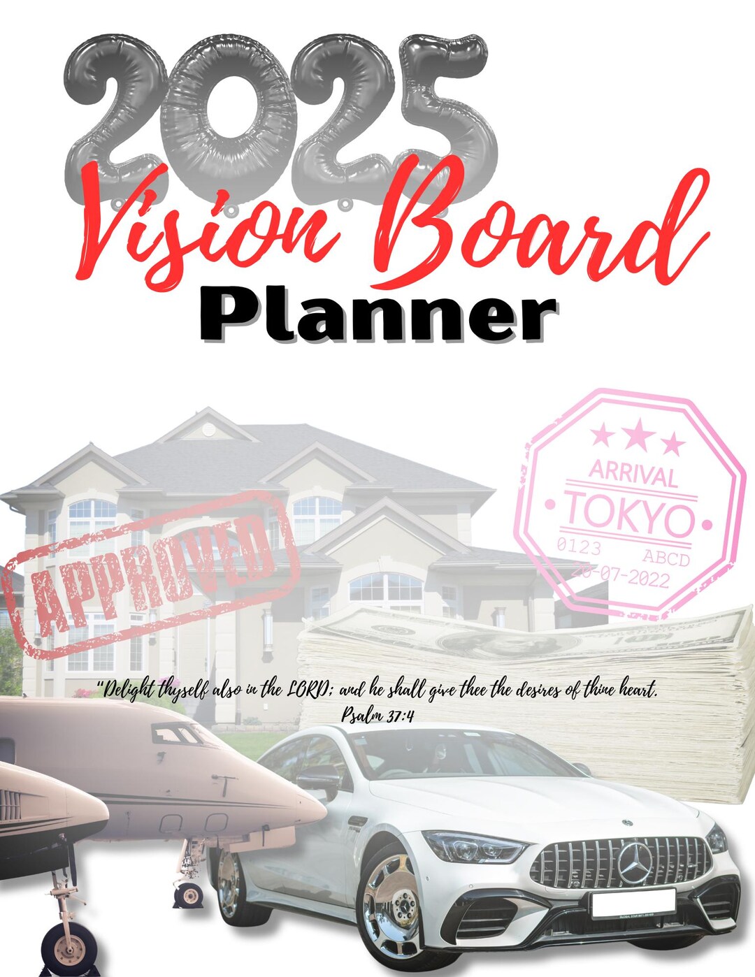 2025 Vision Board Planner - Etsy