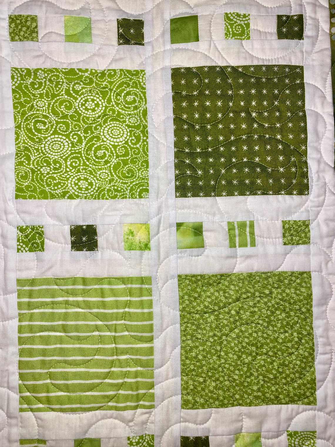 Floating Blocks Quilt Pattern - Modern Quilting Design, Instant PDF ...