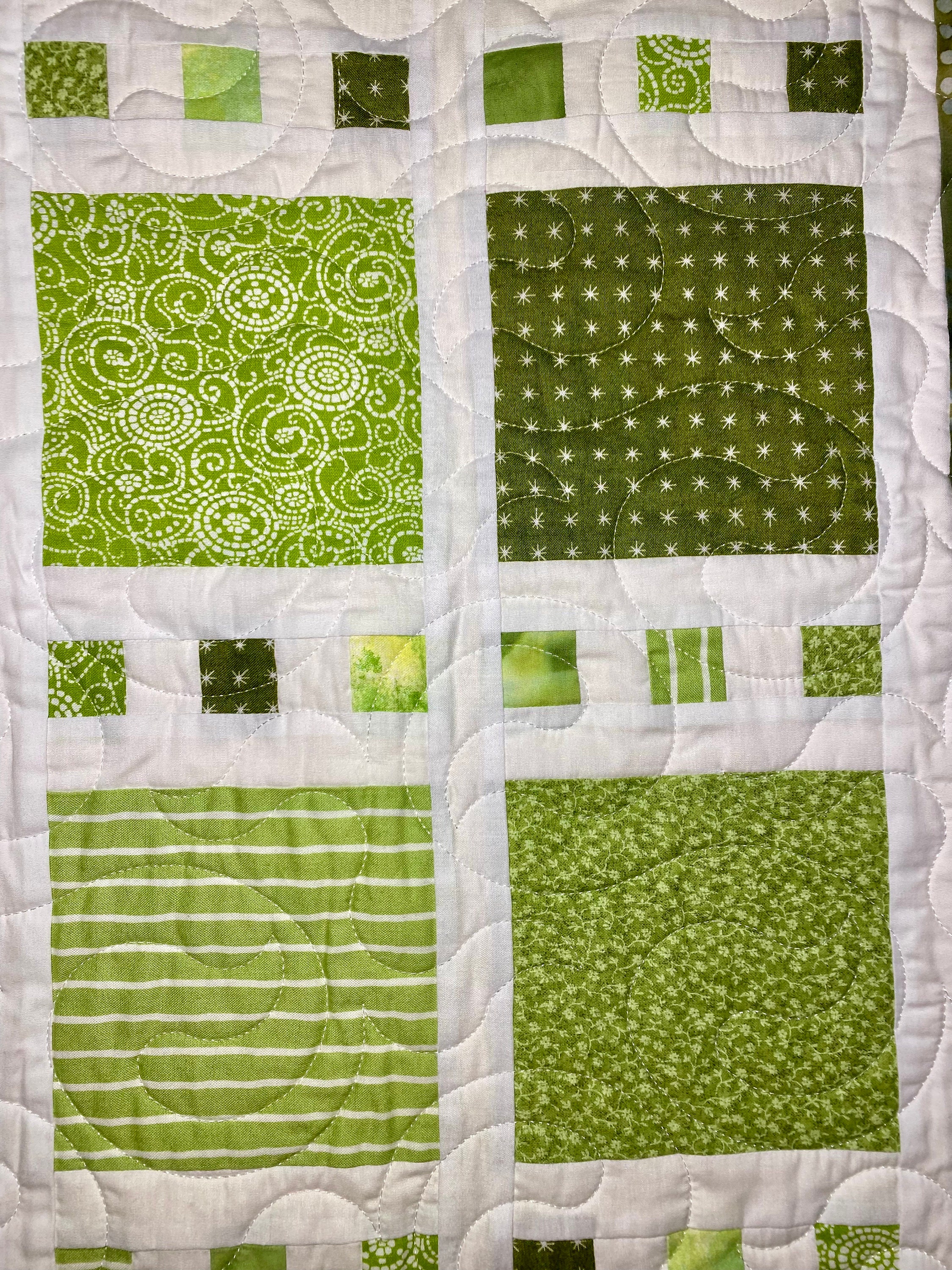 Floating Blocks Quilt Pattern - Modern Quilting Design, Instant PDF ...