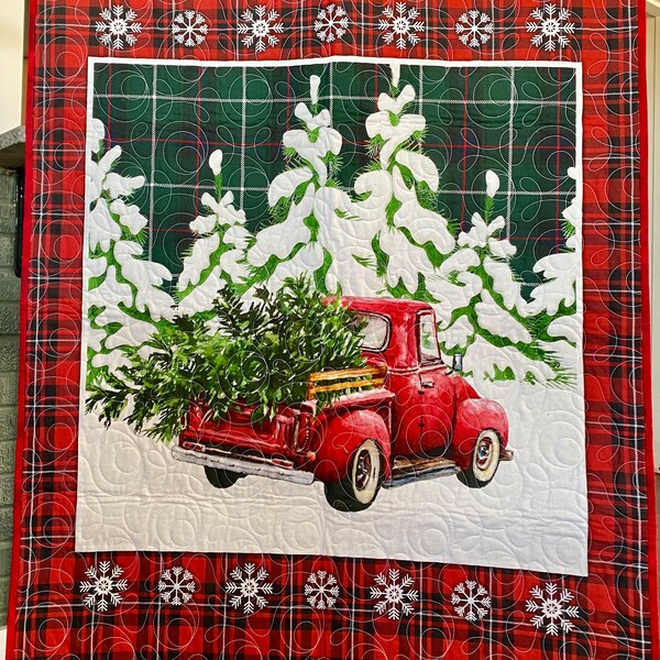 Rustic Red Truck - Etsy