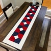 Nine Patch Quilted Table Runner - Etsy