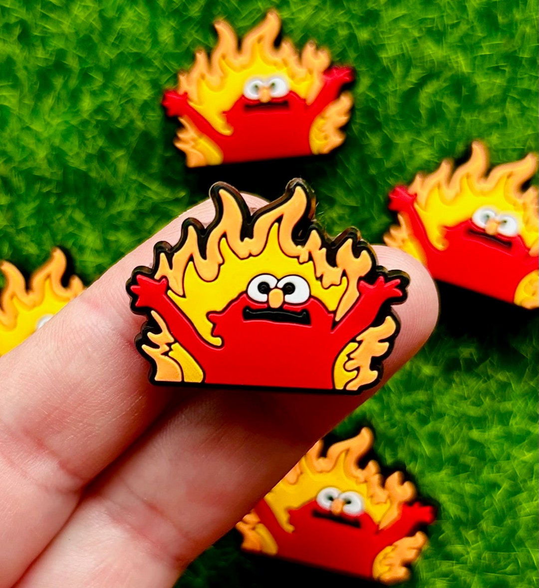 LIT CROC CHARMS Cute Croc Charms Funny Croc Charms Meme - Etsy
