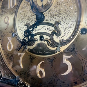 Antique Ridgeway Grandfather Clock, Vintage Clock, Traditional Clock - Etsy