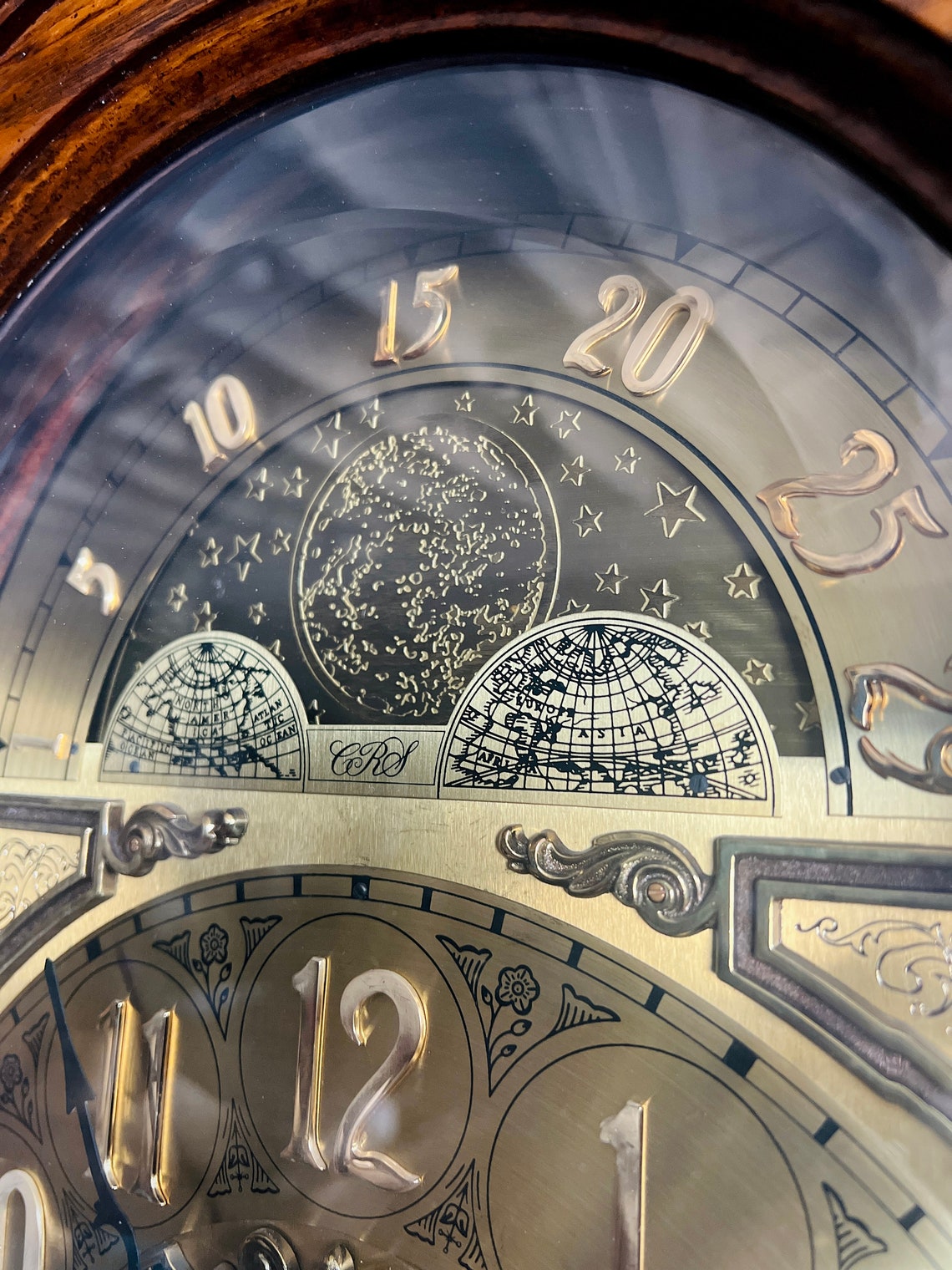 Antique Ridgeway Grandfather Clock, Vintage Clock, Traditional Clock - Etsy