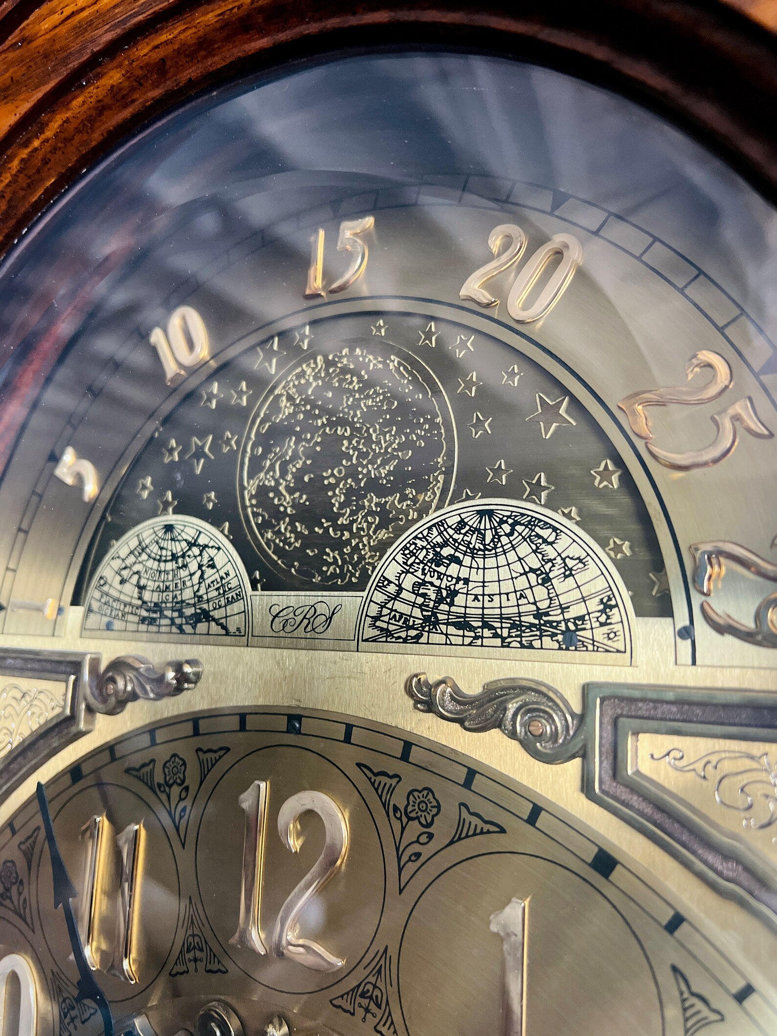 Antique Ridgeway Grandfather Clock, Vintage Clock, Traditional Clock - Etsy