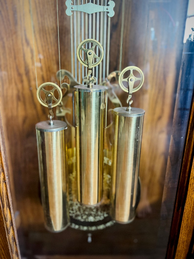 Antique Ridgeway Grandfather Clock, Vintage Clock, Traditional Clock - Etsy