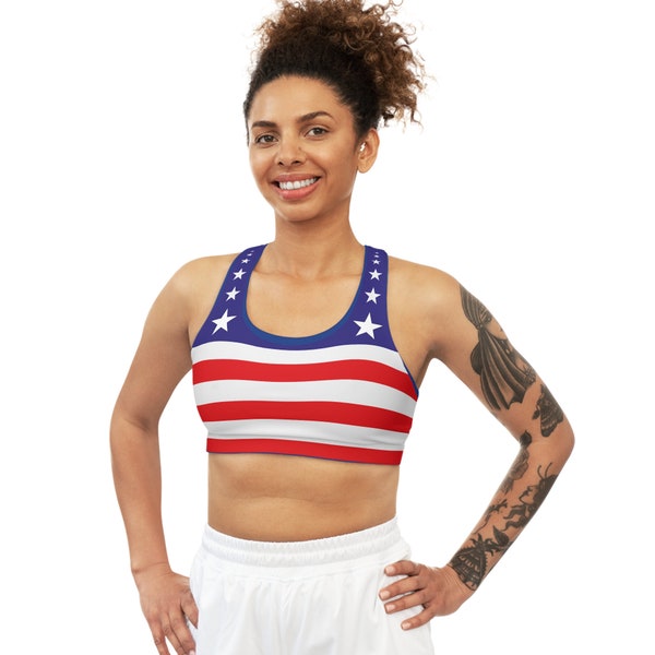 American Flag Bra - Etsy