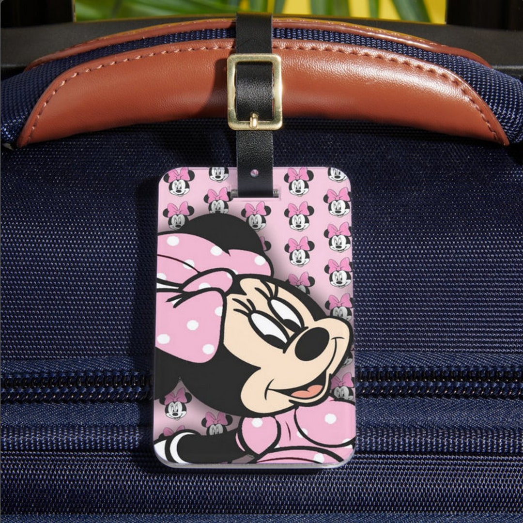 Mouse Waterproof Printable on Both Sides Luggage Tag Premium Leather ...