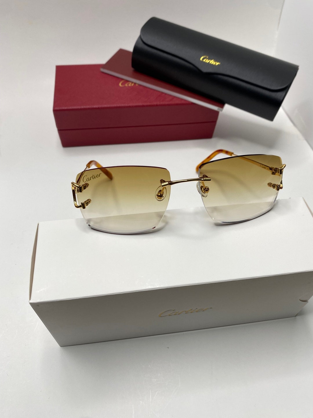 Cartier C Decor Sunglasses - Etsy