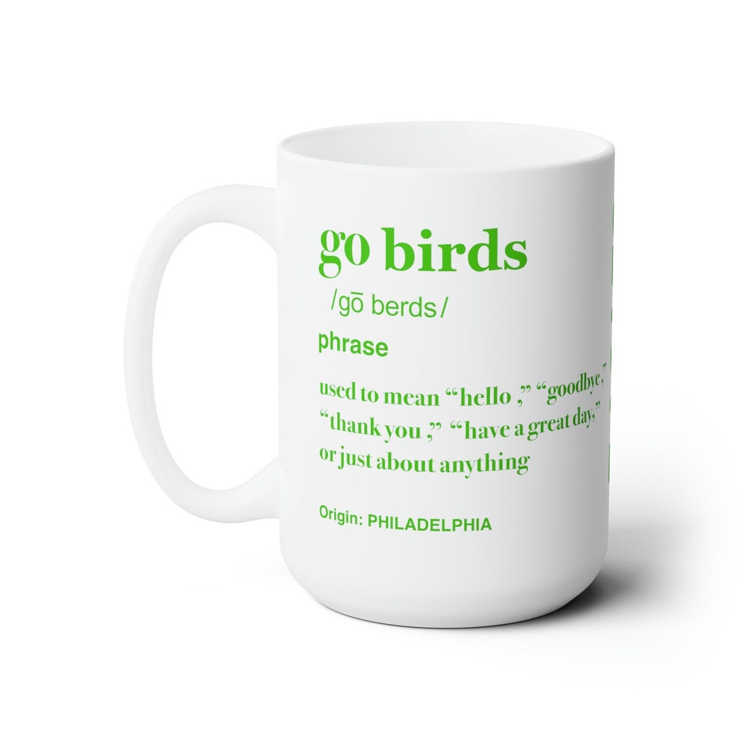 Eagles Mug, Kelly Green Eagles Coffee Mug, Philadelphia Coffee Mug, Go ...