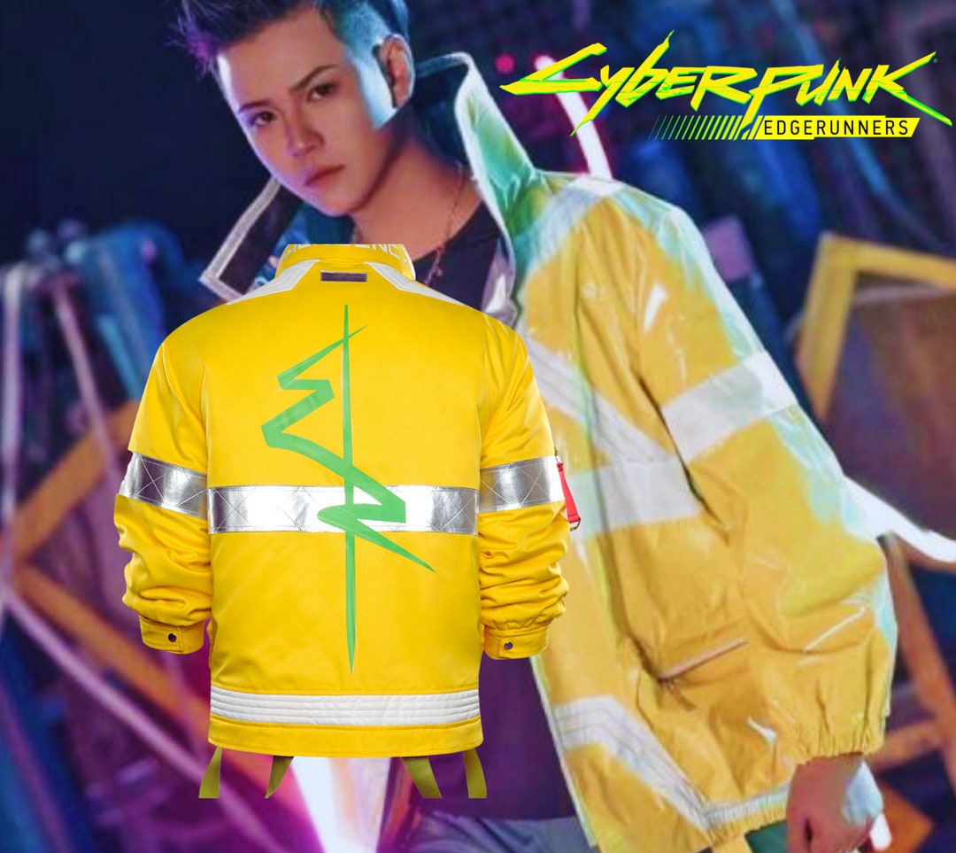 Cyberpunk Edgerunner Cosplay Jacket for Men David Martinez - Etsy