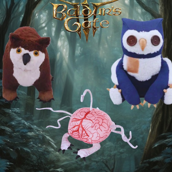 Cute Bg3 Plush - Etsy