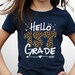 Hello First Grade Shirt, 1st Grade Student Tshirt, First Grade Shirts ...