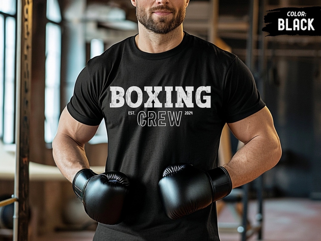 Boxer Shirt, Boxing T Shirt, Workout Tshirt, Gym Tees, Boxing Gift ...