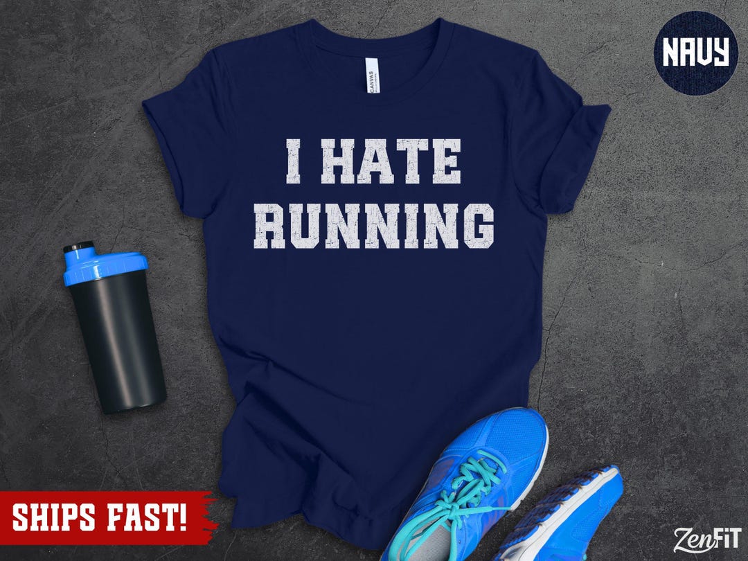 Funny Running T-shirt, Cardio Exercise Tee: 100% Cotton S-3XL - Etsy