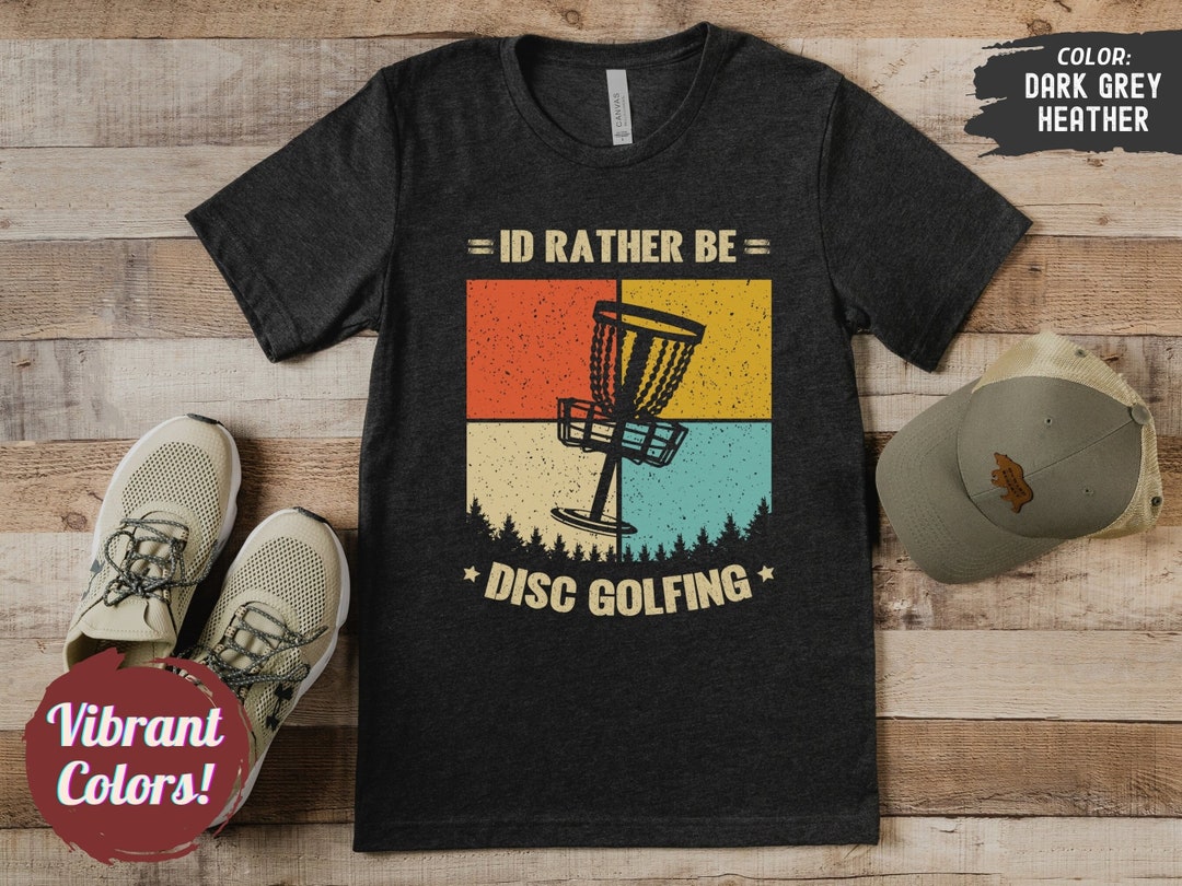 Disc Golf T-shirt, Mens Disc Golf Shirts for Him, Funny Disc Golfer ...