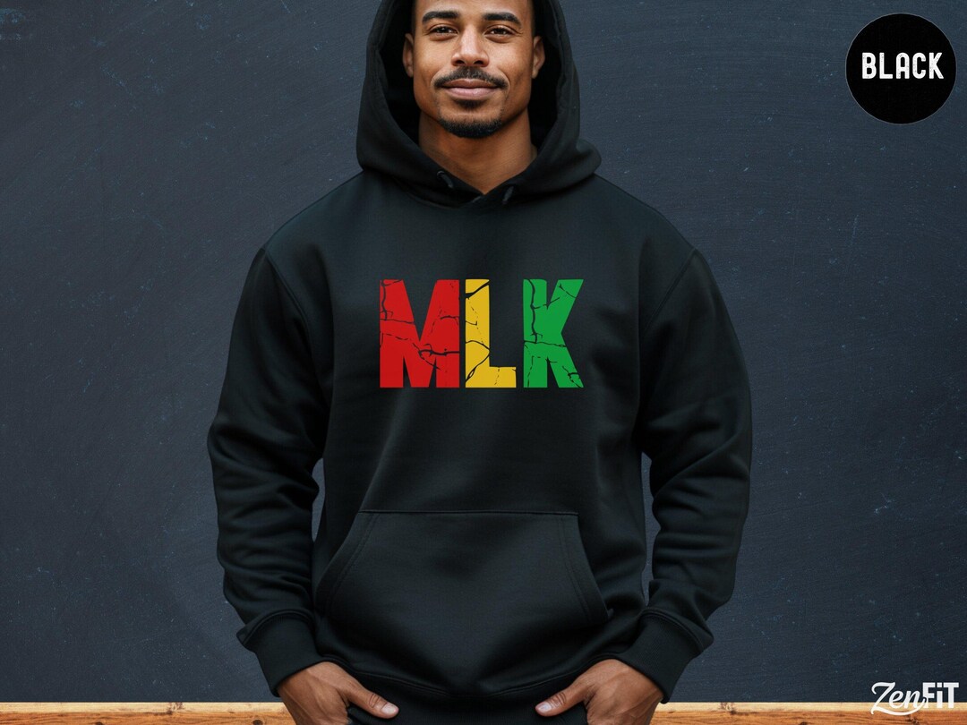 Martin Luther King Jr Hoodie, MLK Day Shirts, Black History Month Gifts ...