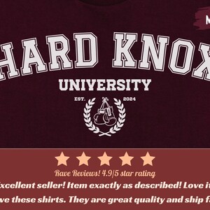 Boxer Shirt, Hard Knox University, Boxing T Shirt, Workout Tshirt, Gym ...