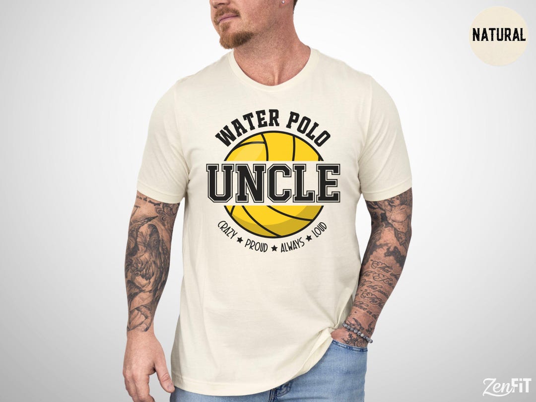 Water Polo Uncle Shirt, Niece or Nephew Water Polo Team Shirts, Gifts ...
