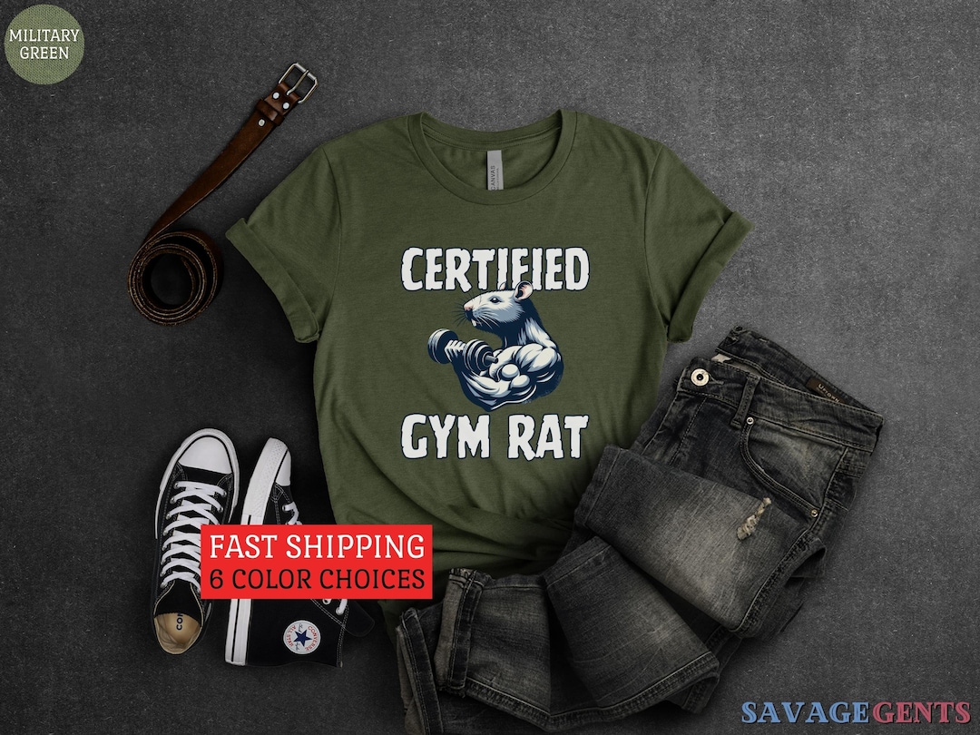Funny Gym Shirt, Gym Rat Tshirt, Gift for Gym Rat, Pump Cover ...
