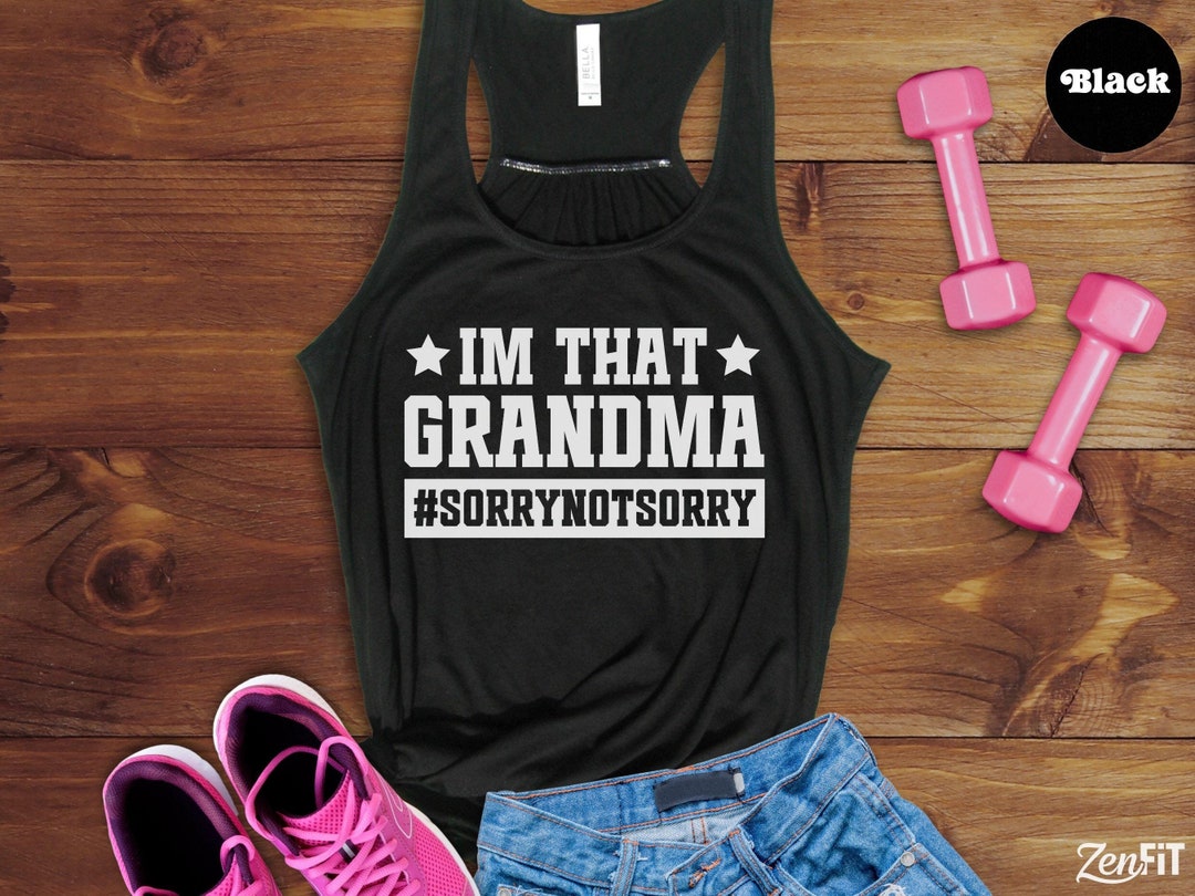 Grandma Tank Top, Im That Grandma, Funny Grandma Gifts, Mothers Day ...
