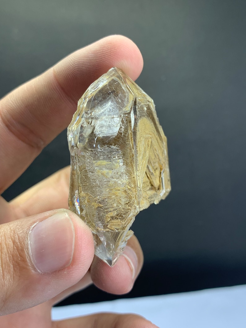 Window Quartz AKA Fenster Quartz Visible-inclusion Quartz Windowed ...