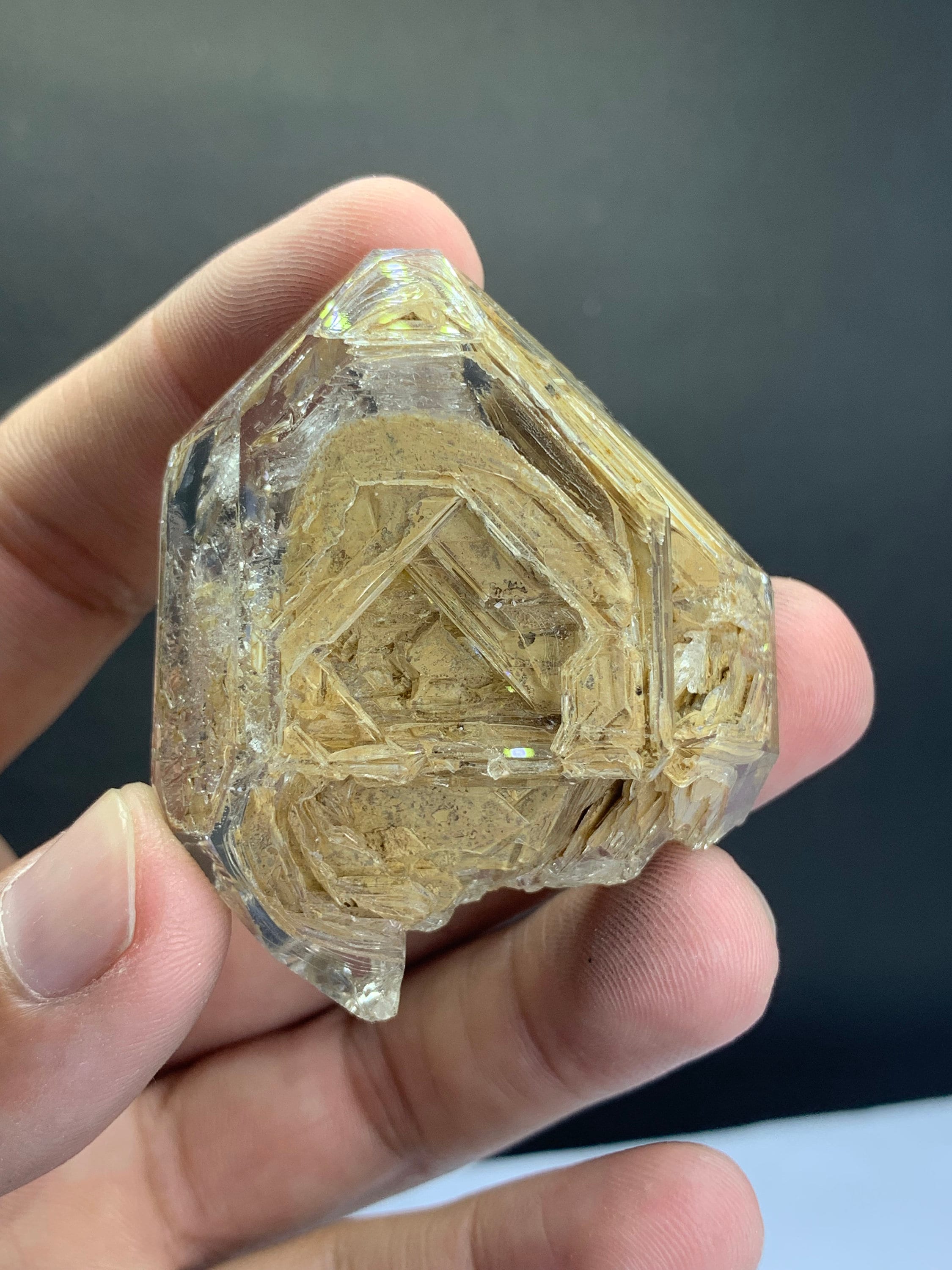 Window Quartz AKA Fenster Quartz Visible-inclusion Quartz Windowed ...