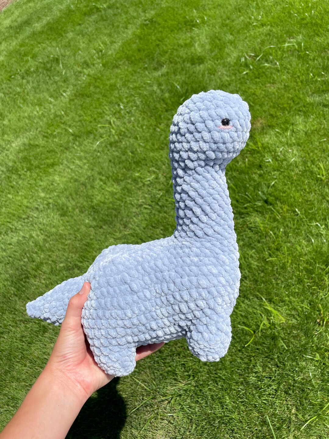 Plush Long Neck Dino - Etsy
