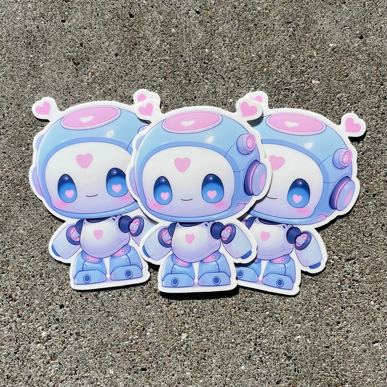 Robot Sticker - AI - Developer - Programmer - Engineer - Software ...