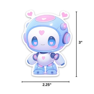 Robot Sticker - AI - Developer - Programmer - Engineer - Software ...