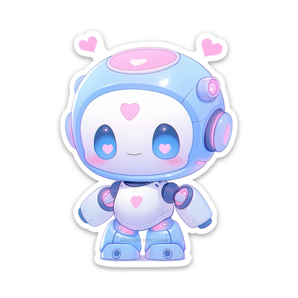 Robot Sticker AI Developer Programmer Engineer Software Developer ...