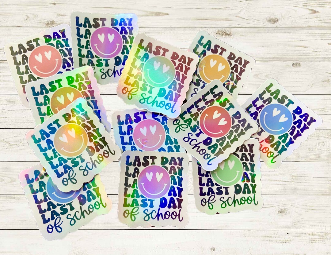 End of the Year Student Stickers EOY Student Gifts Last Day of School ...