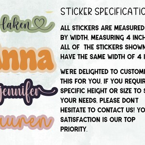 Owala Water Bottle Sticker | Holographic Personalized Name Stickers ...