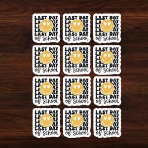 End of Year Student Stickers | EOY Student Gifts | Last Day School ...
