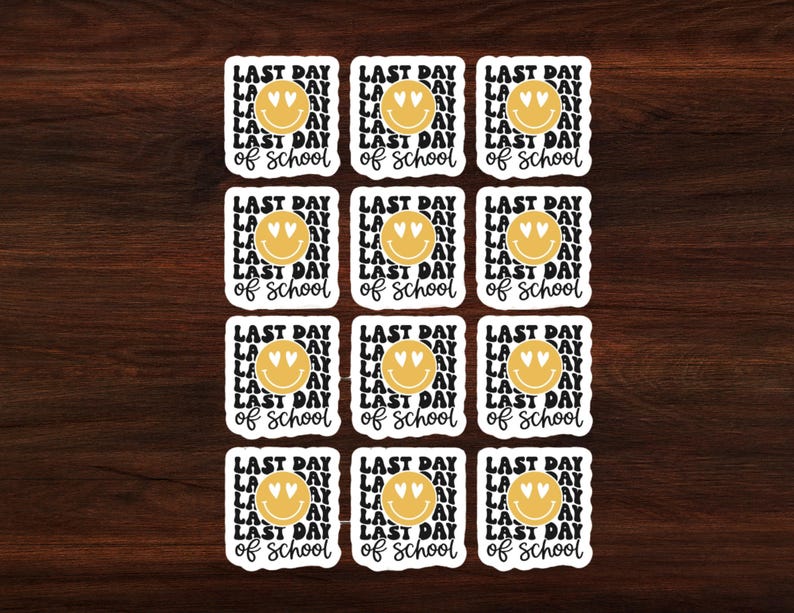 End of Year Student Stickers | EOY Student Gifts | Last Day School ...