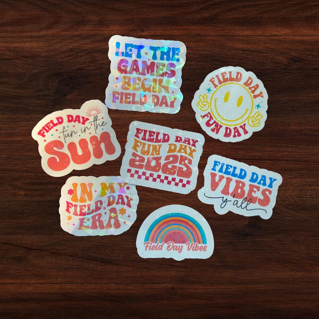 FUN Field Day Stickers | Field Day | Student Stickers | Field Day Party ...