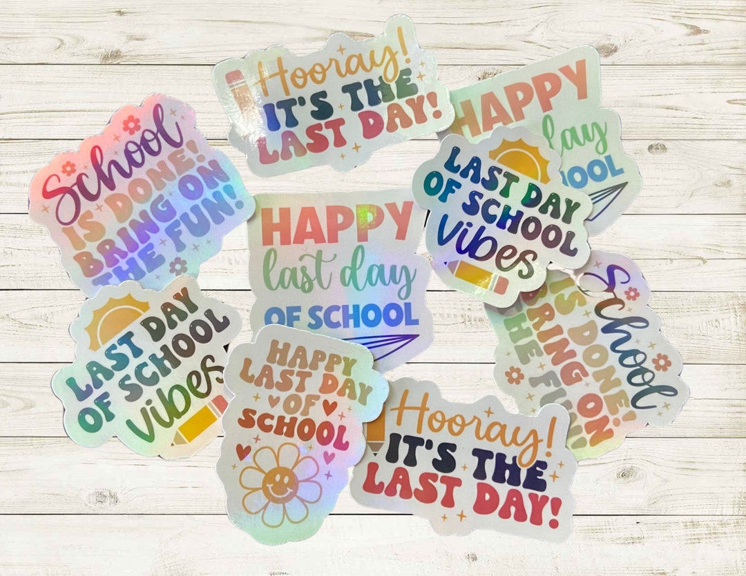 End of the Year Student Stickers | EOY Student Gifts | Last Day of ...