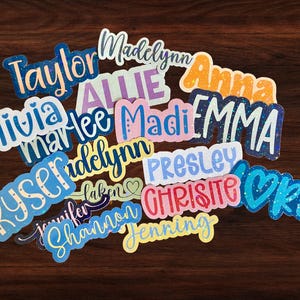 Owala Water Bottle Sticker | Holographic Personalized Name Stickers ...