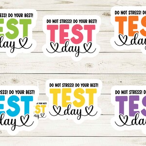Motivational Classroom Testing Stickers | Encouragement Stickers ...