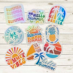 Build Your Own Summer Sticker Collection | Planner Stickers | Laptop ...