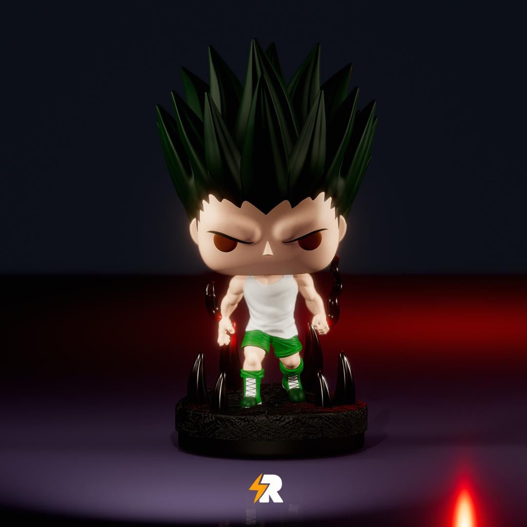 Gon Freecss Awakening Funko Pop - Etsy