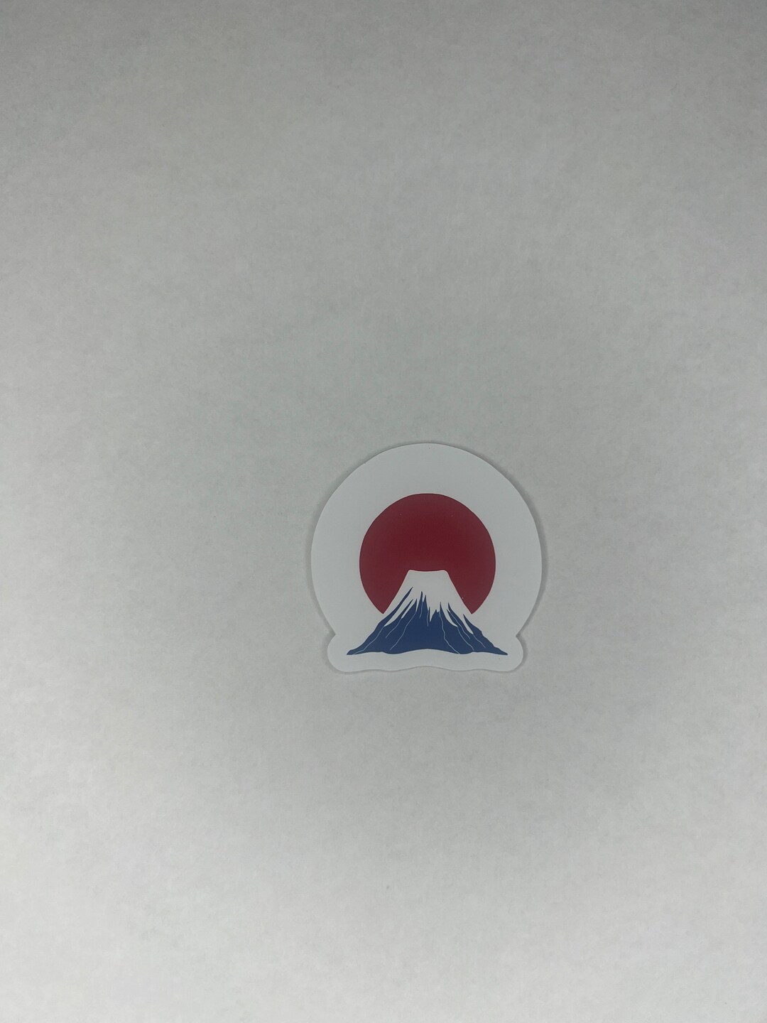 Mt. Fuji and Japan Flag Sticker - Etsy
