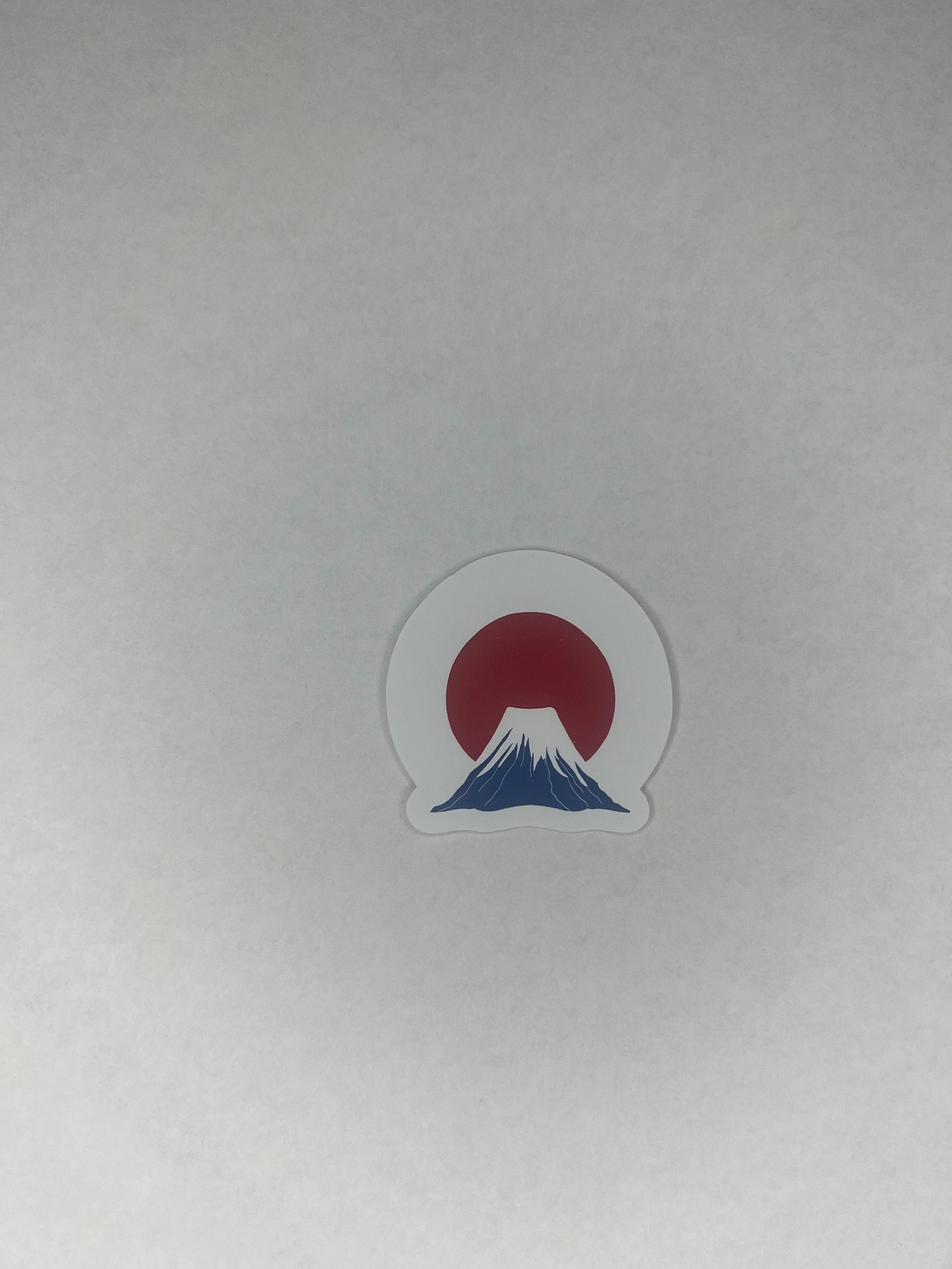 Mt. Fuji and Japan Flag Sticker - Etsy