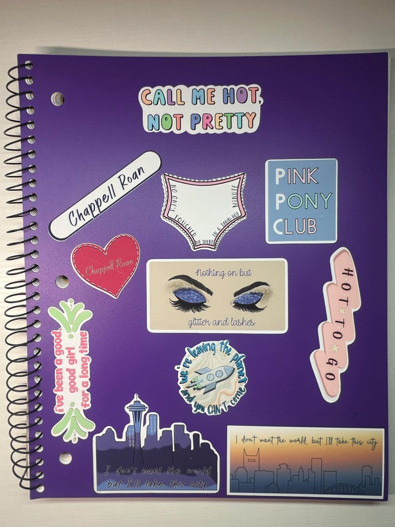 Chappell Roan Tour Sticker Sheet - Etsy