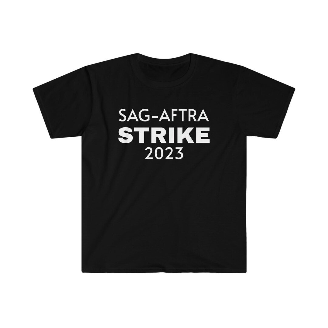 SAG-AFTRA Strike T-shirt Actor Strike Tshirt Actor Gear T - Etsy