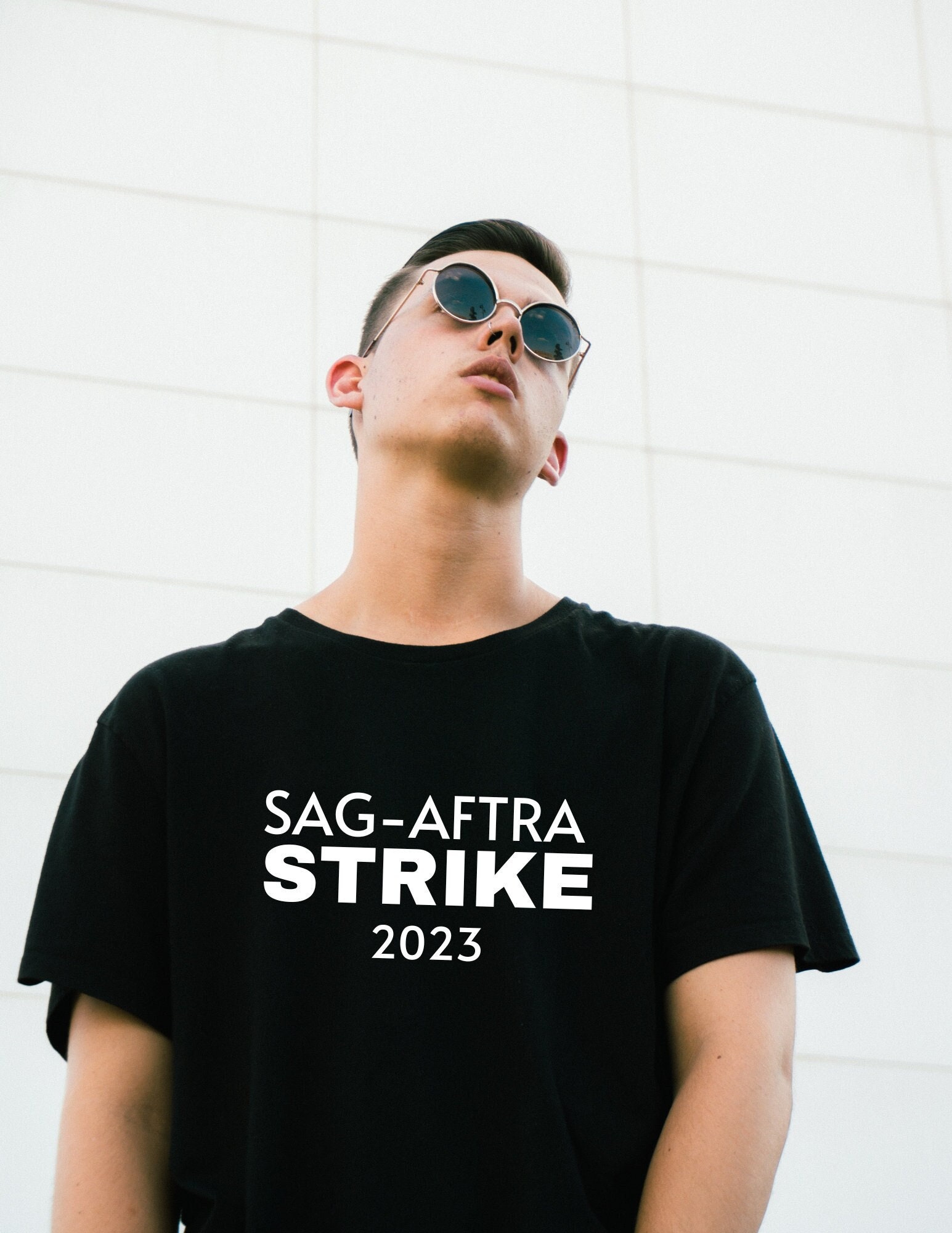 SAG-AFTRA Strike T-shirt Actor Strike Tshirt Actor Gear T Shirt Picket ...