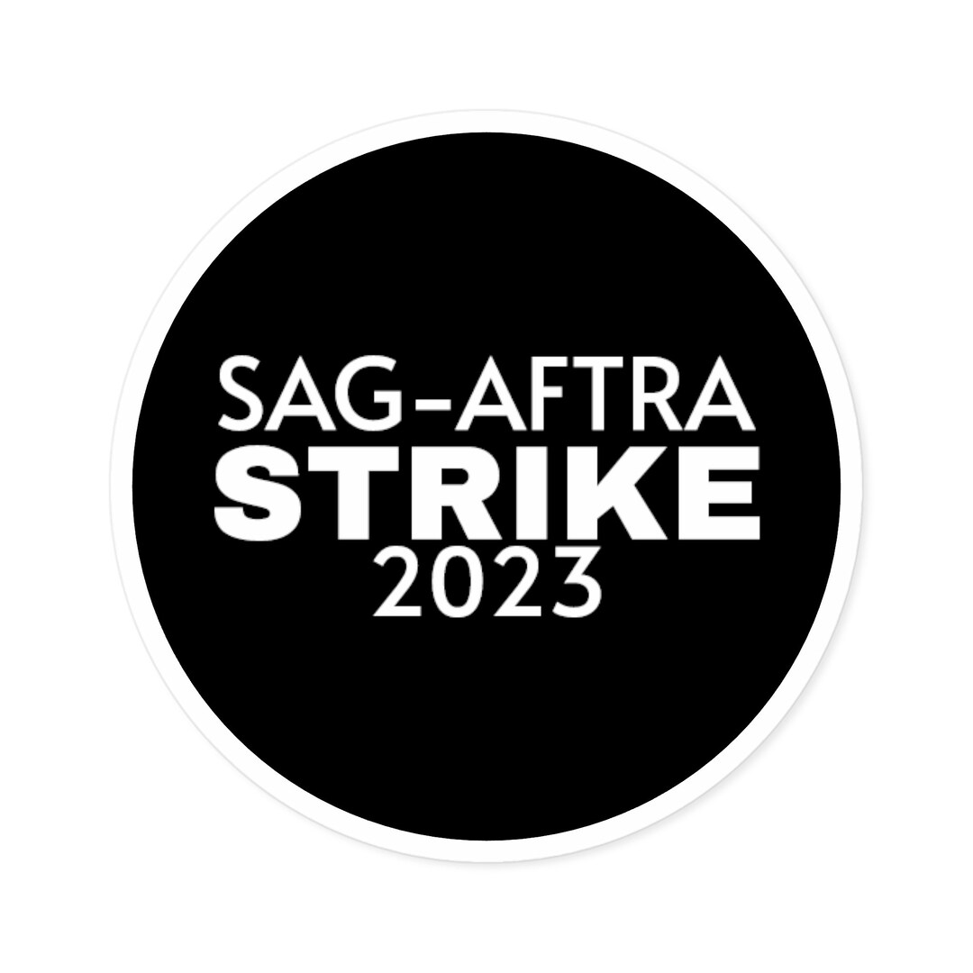 SAG-AFTRA Strike Sticker Decal for Laptop Decor for Road Case, Sticker ...