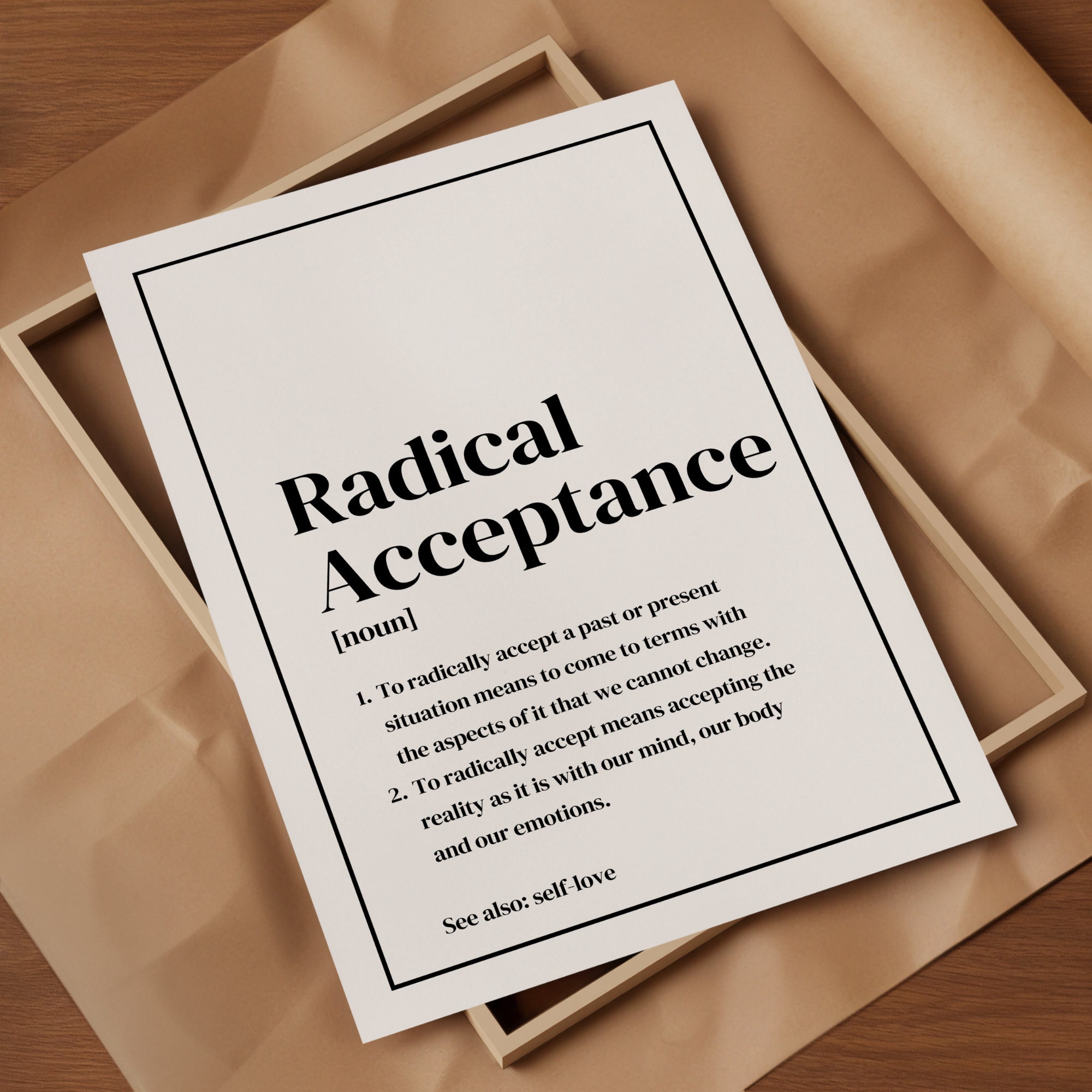 Radical Acceptance | DBT | Dialectical Behaviour Therapy | Radical ...