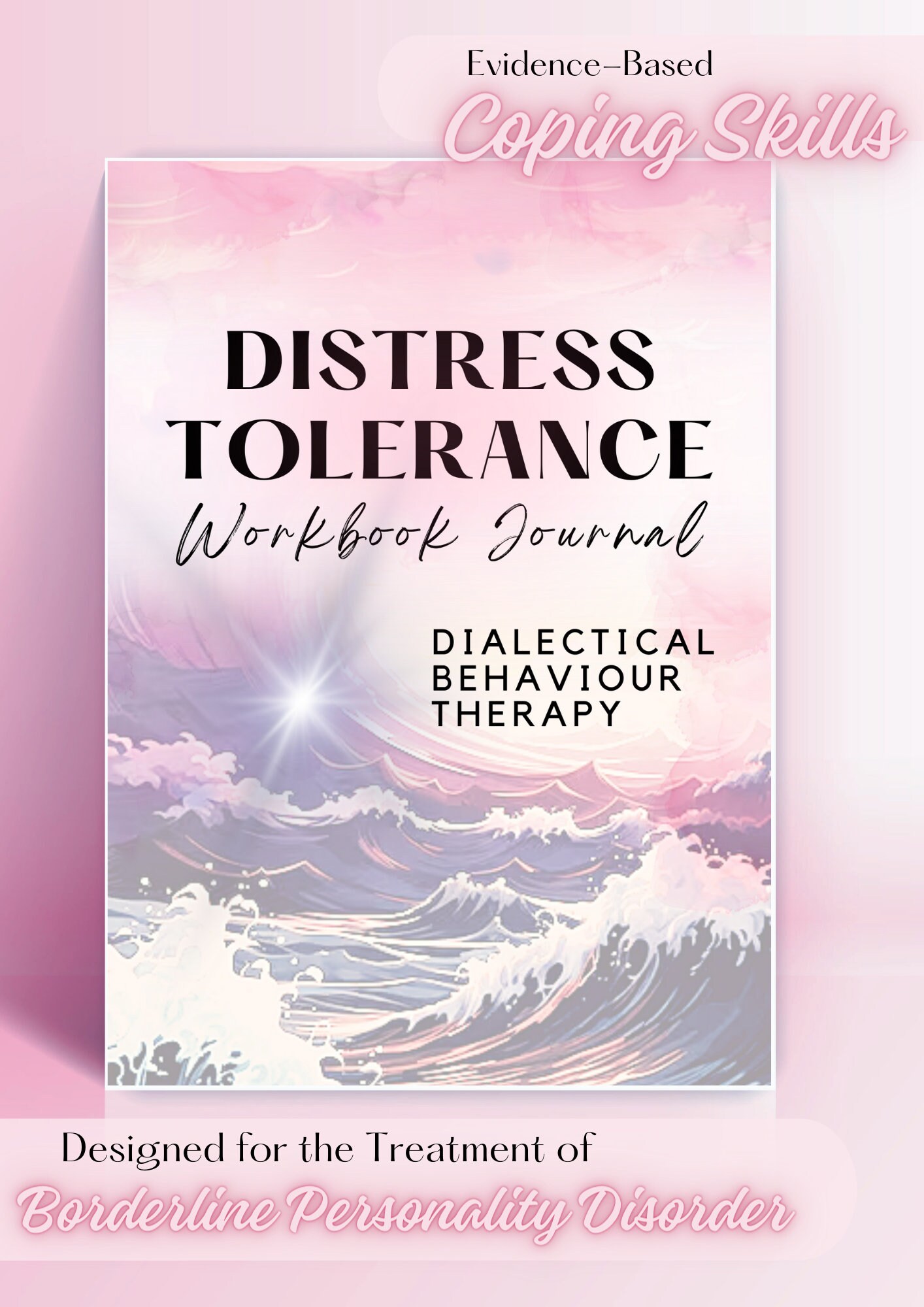 DBT Workbook Journal | Distress Tolerance | Editable Pages ...